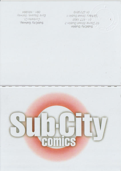 Sub-City Voucher – Sub City Comics Dublin